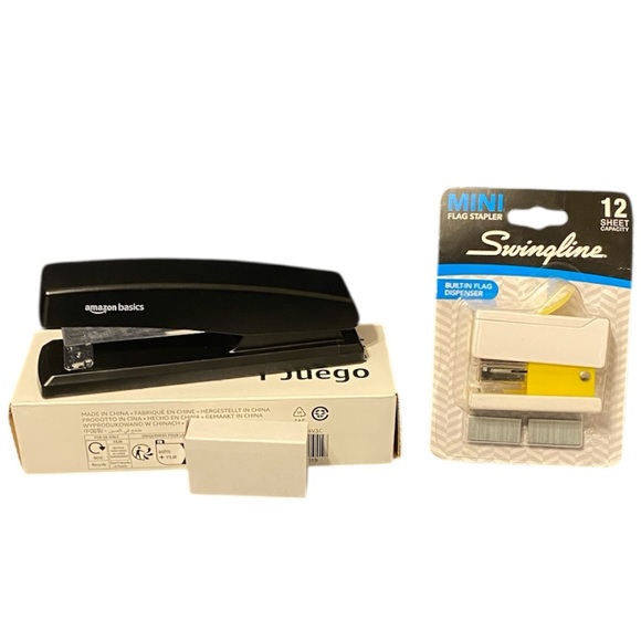 Office | Stapler Mini Stapler Set Nwt | Poshmark